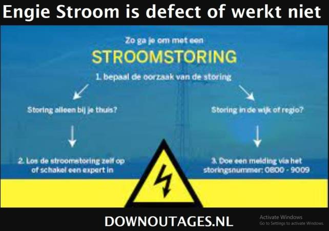 Engie alle services uitgevallen? controleer actuele storingen en ...